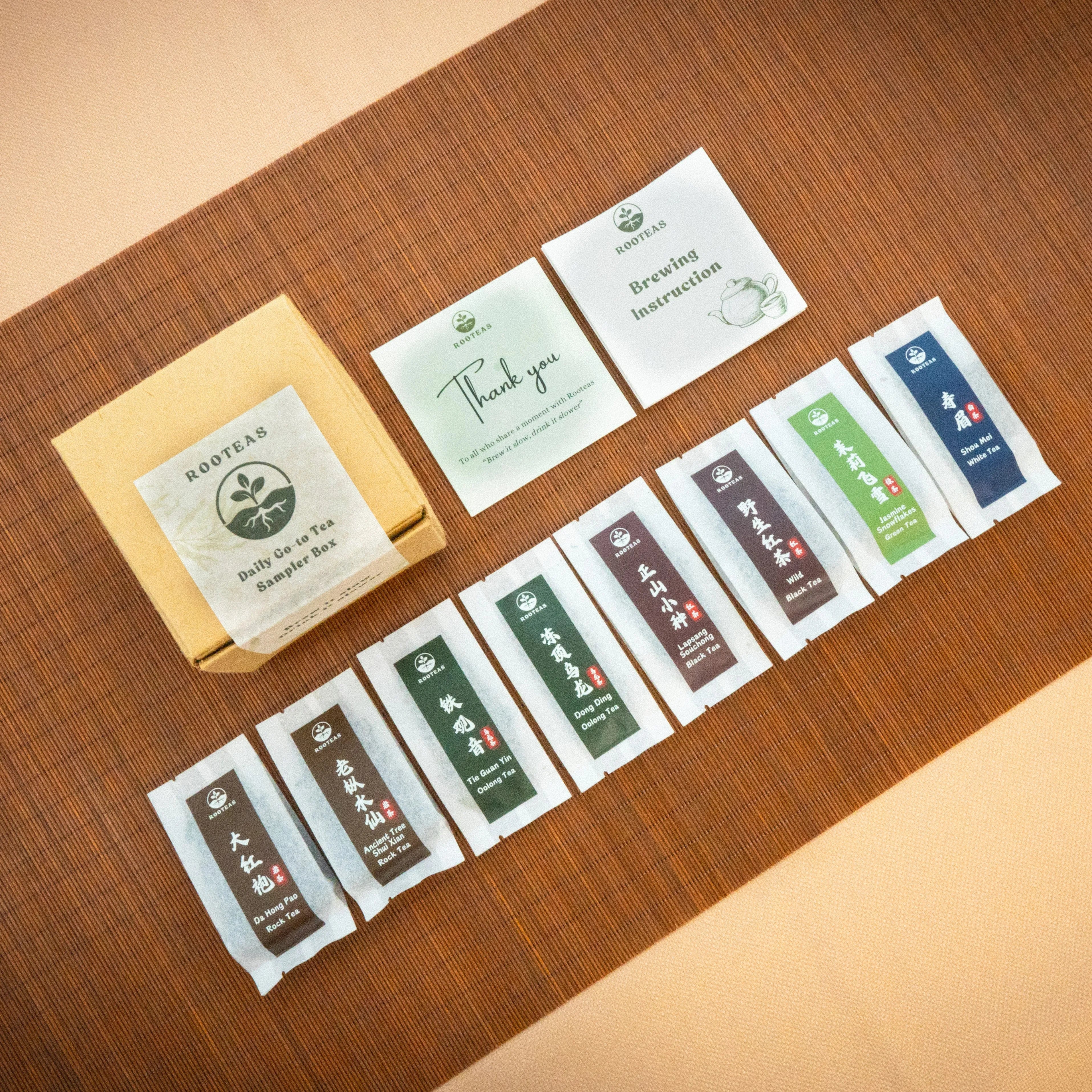 Rooteas Daily Go-to Tea Sampler Box